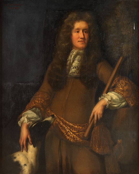 Bonhams : Circle of Sir Godfrey Kneller (German, 1646-1723) Portrait of ...