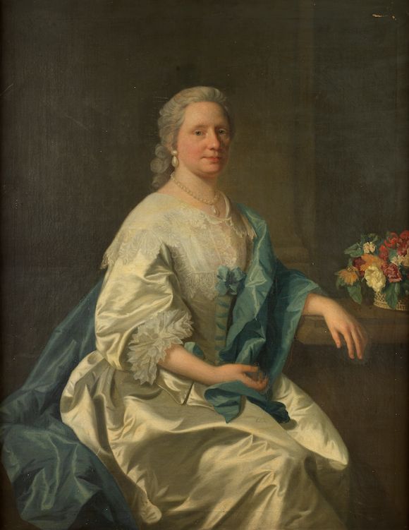 Bonhams : Allan Ramsay (Edinburgh 1713-1784 Dover) Portrait of Ann ...