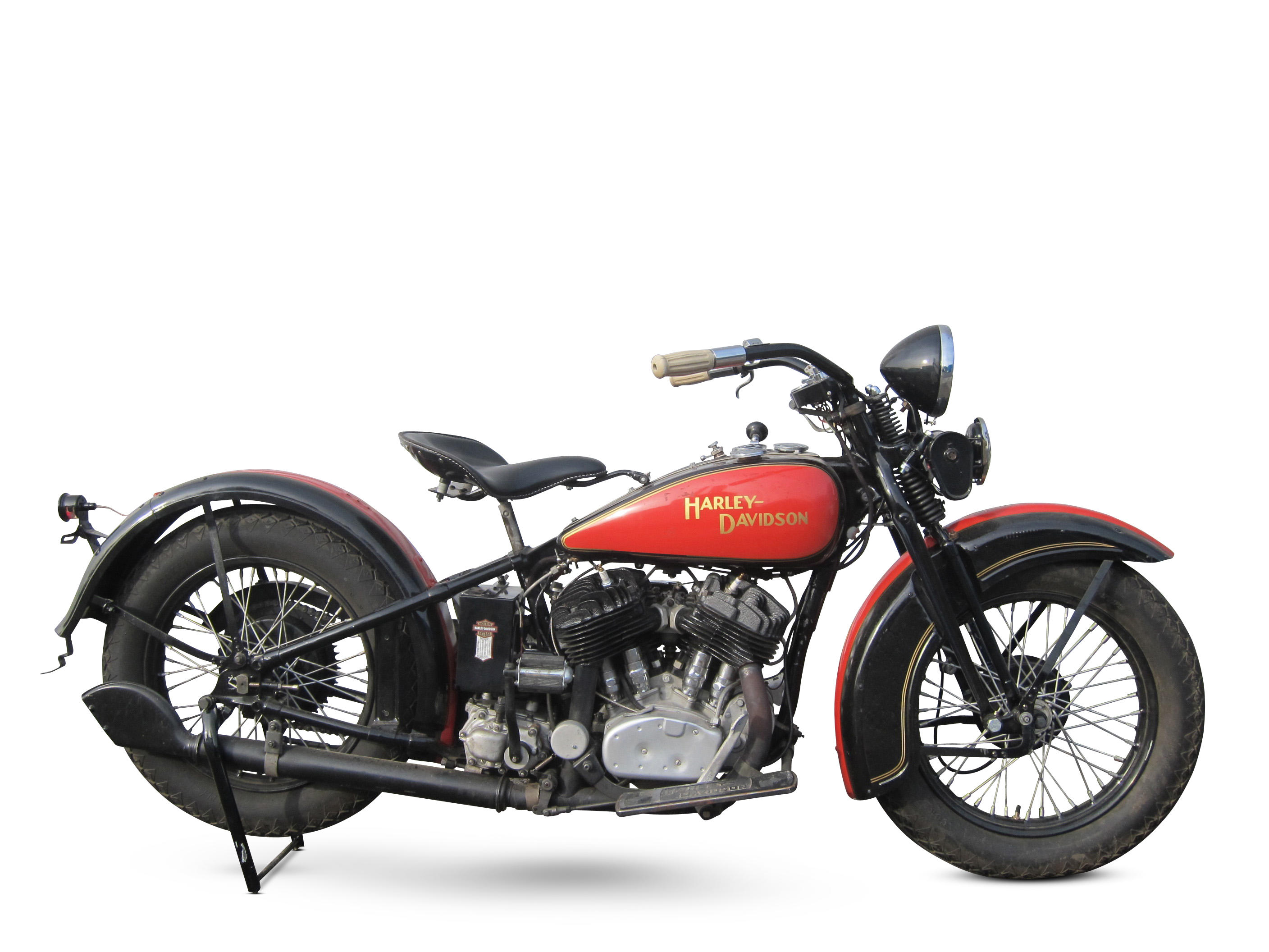 Bonhams Cars : 1936 Harley-Davidson 74ci VD Frame no. 36VD4734 Engine ...