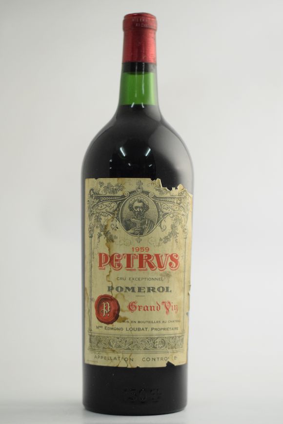 Bonhams : Pétrus 1959, Pomerol (1 magnum)
