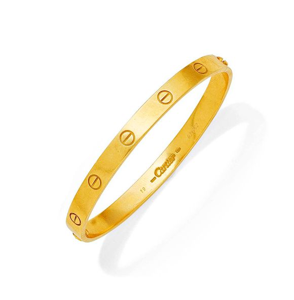 Bonhams : A Cartier 'Love' bangle