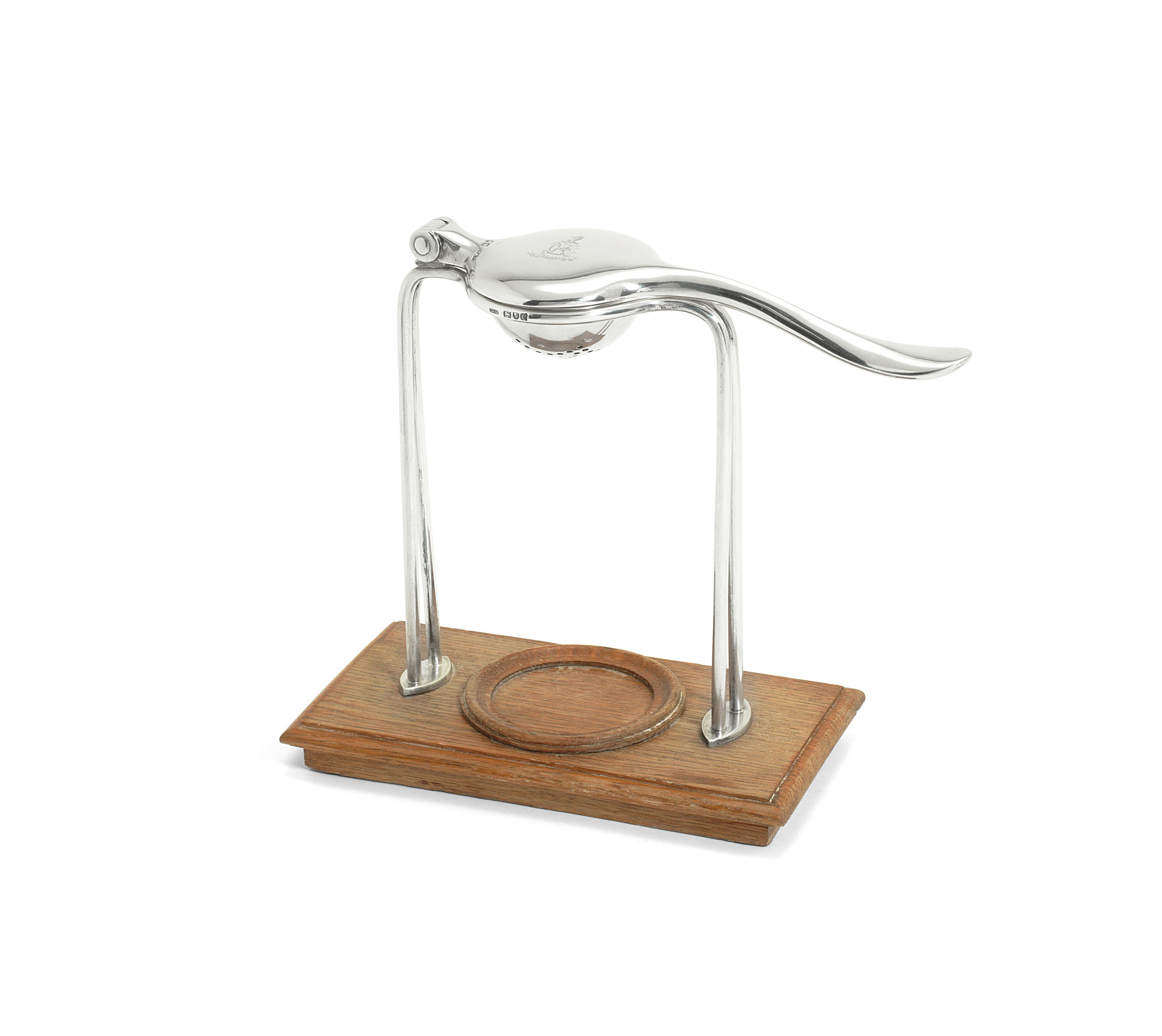Bonhams : A rare Victorian silver lemon squeezer by Asprey, London 1900
