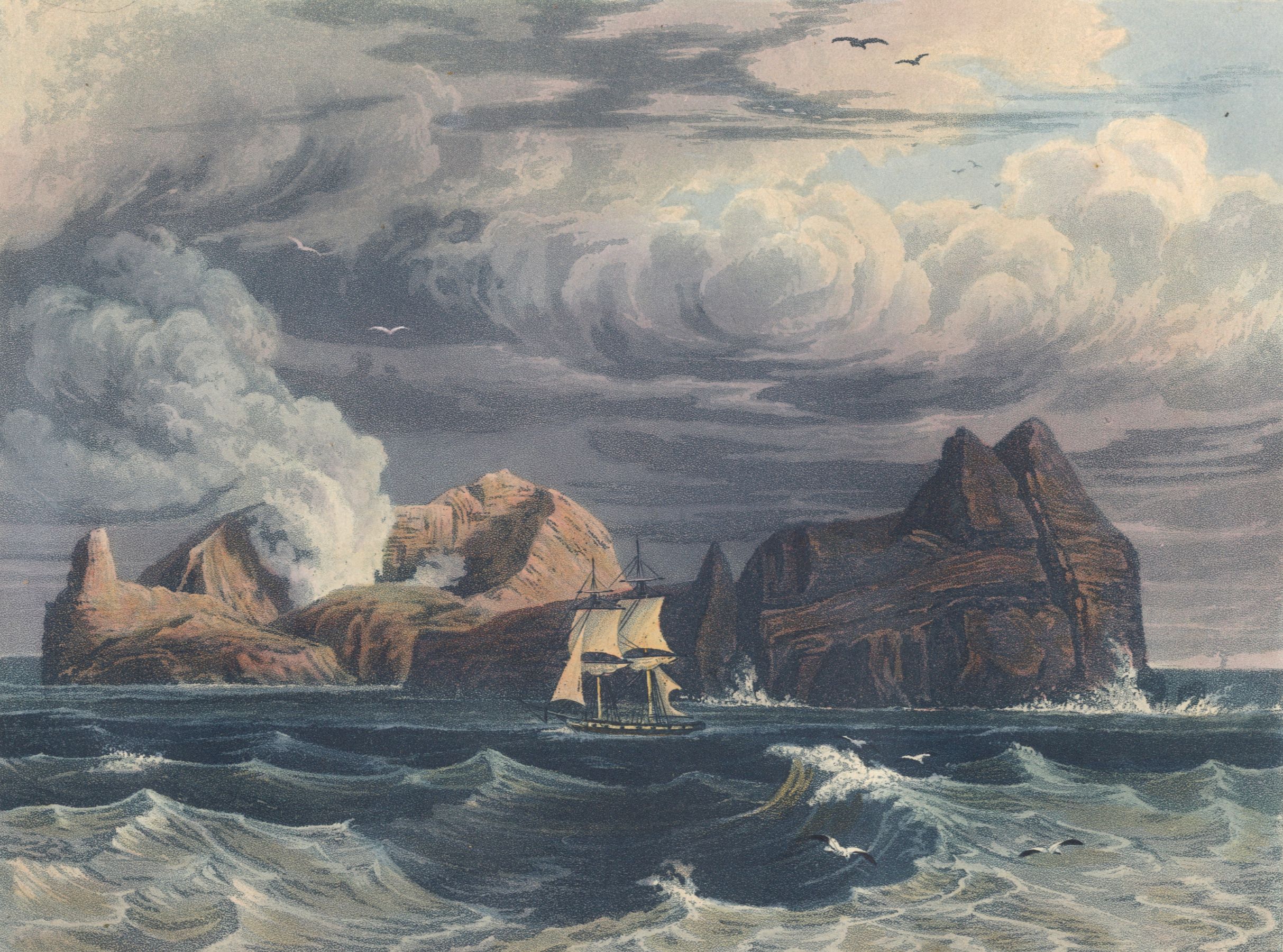 Bonhams : HALL (BASIL) Account of a Voyage of Discovery to the West ...