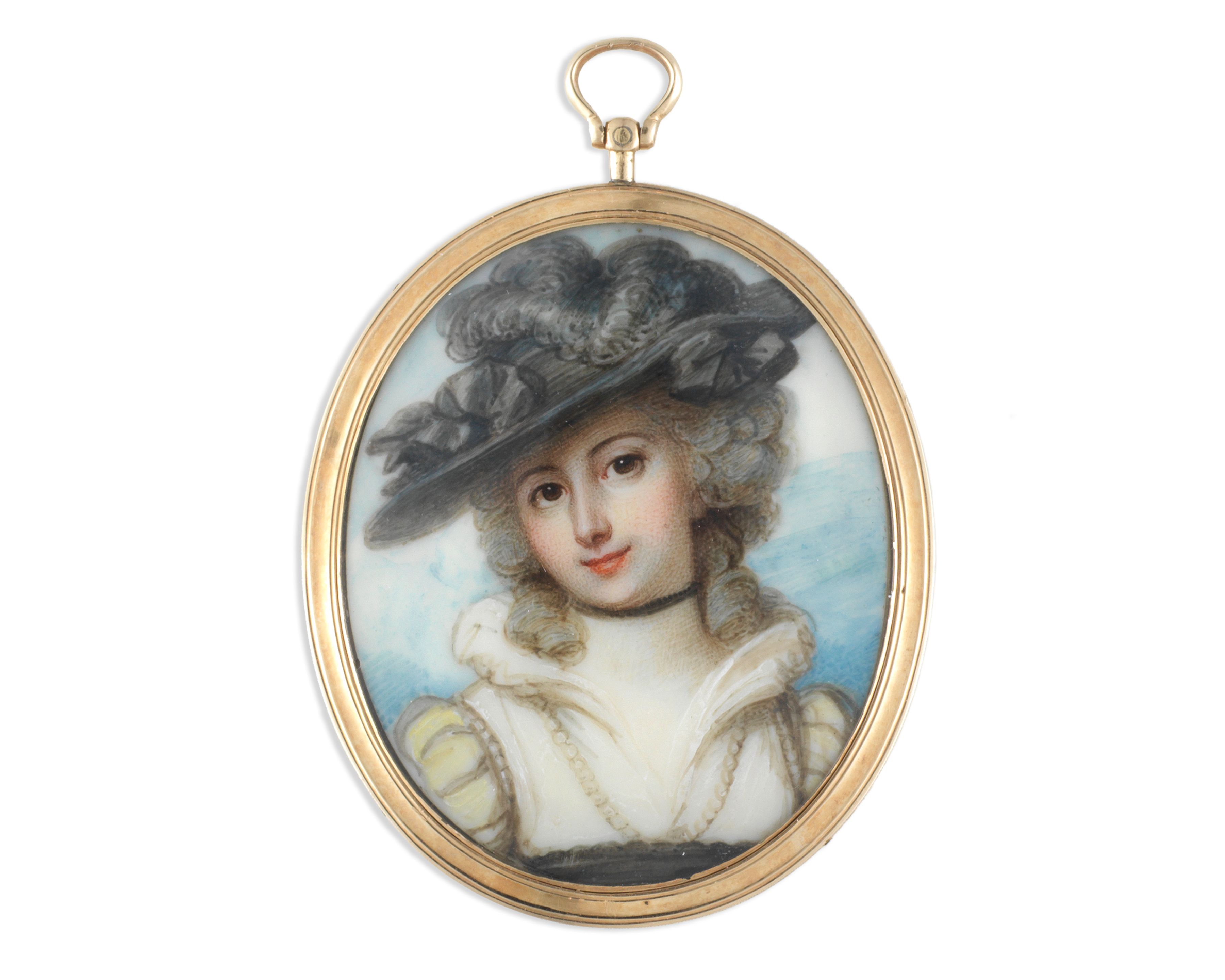 Bonhams : Richard Cosway RA (British, 1742-1821), A portrait miniature ...