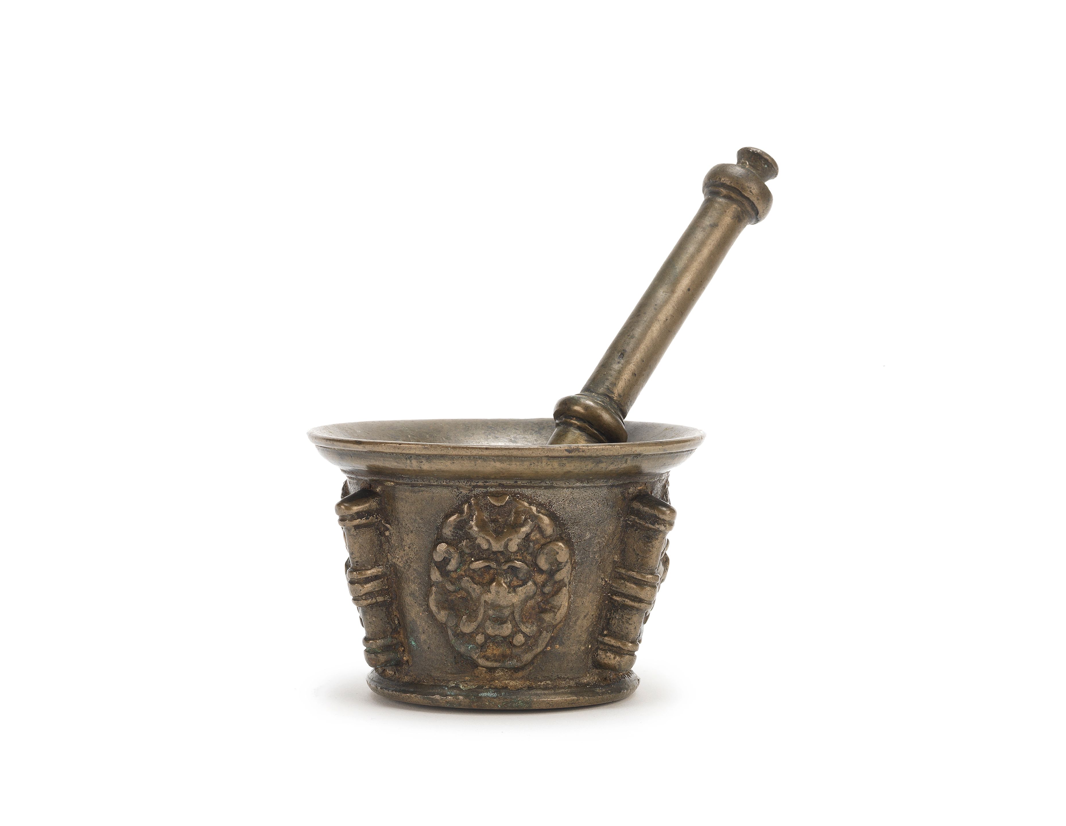 17th-century Italian mortar. Bronze - auctions & price archive