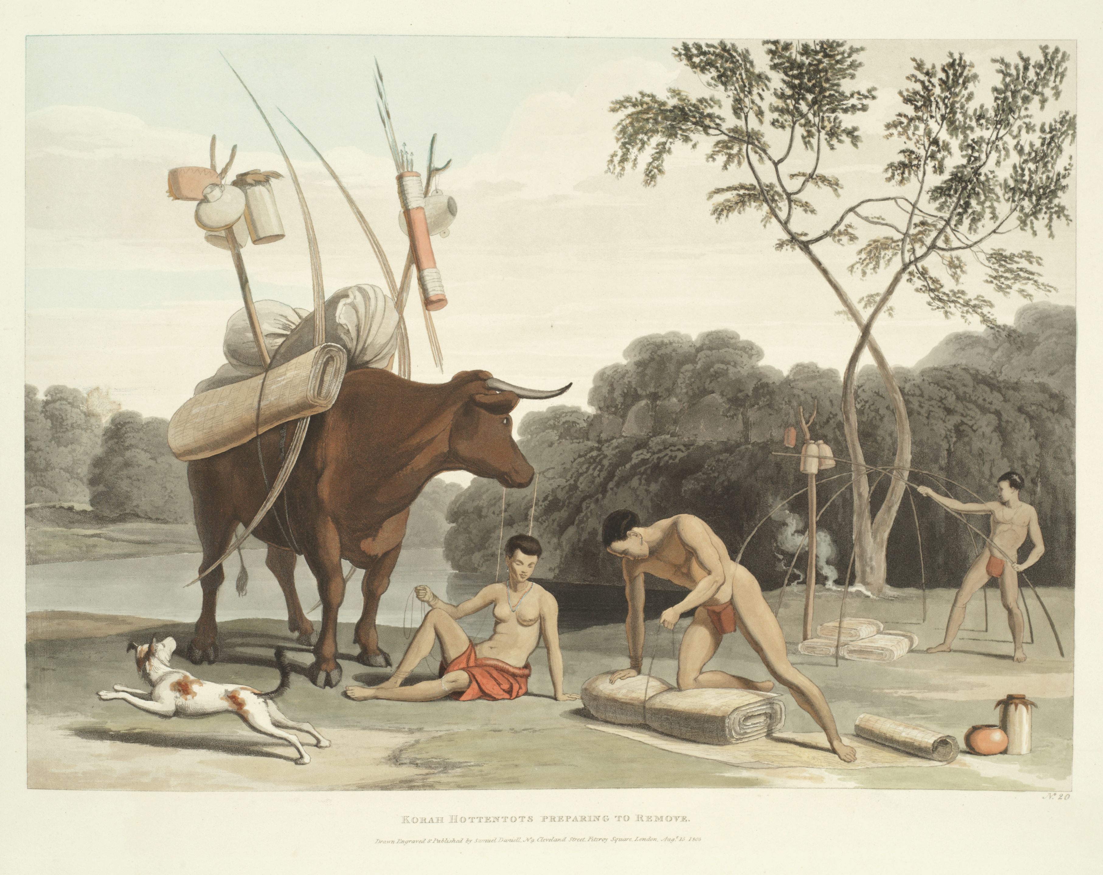 Bonhams : DANIELL (SAMUEL) African Scenery and Animals at the Cape of ...