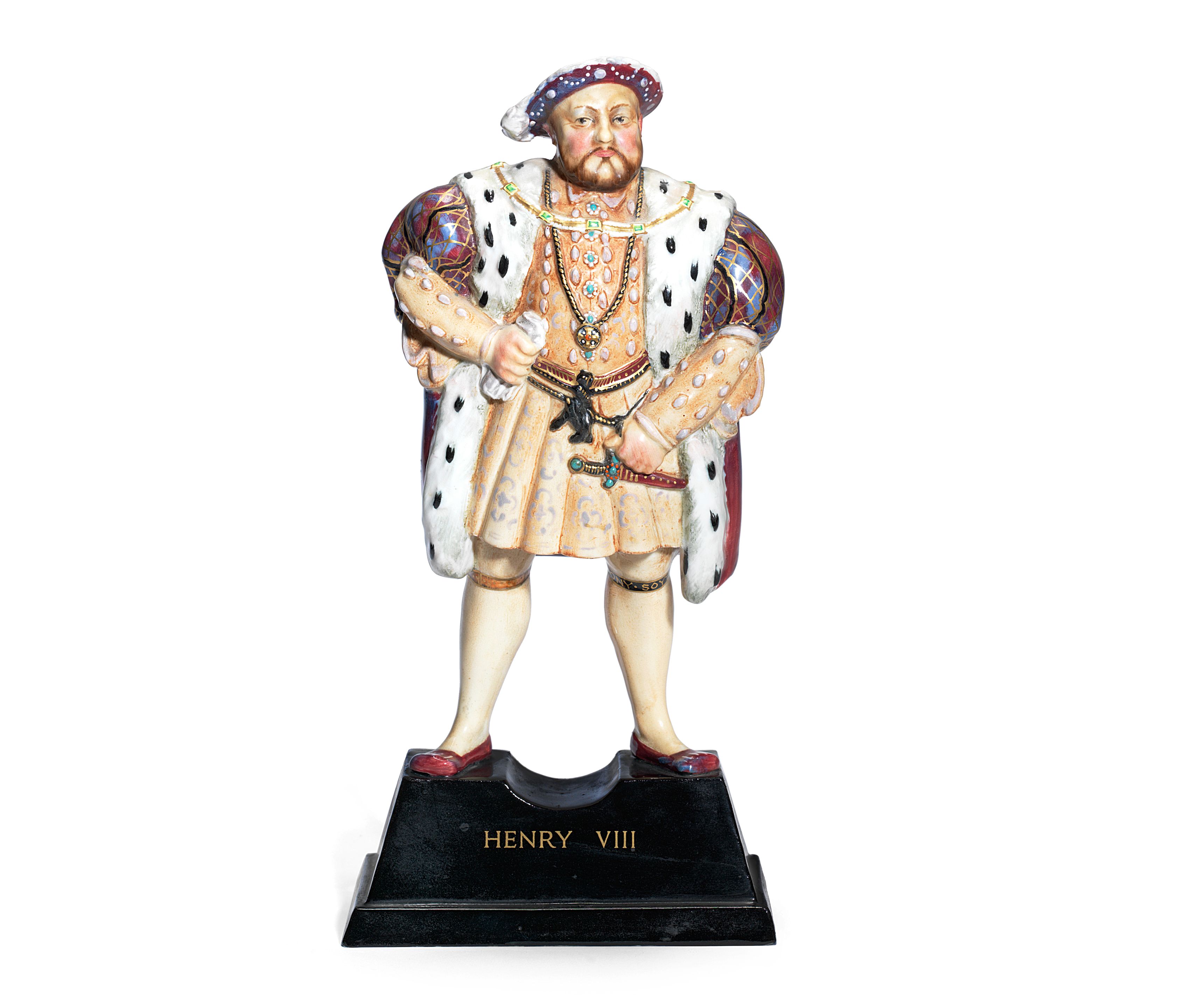 Bonhams : 'Henry VIII' a rare doulton figurine DATED 1934