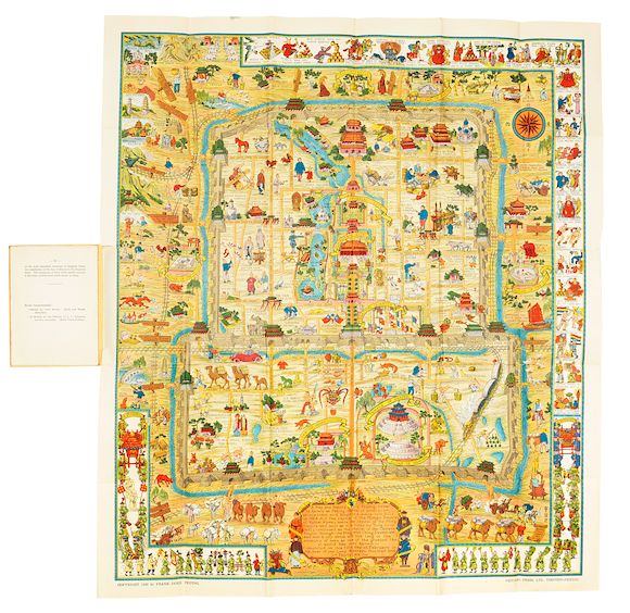 Bonhams : CHINA - BEIJING MAP DORN (FRANK) A Map and History of Peiping ...