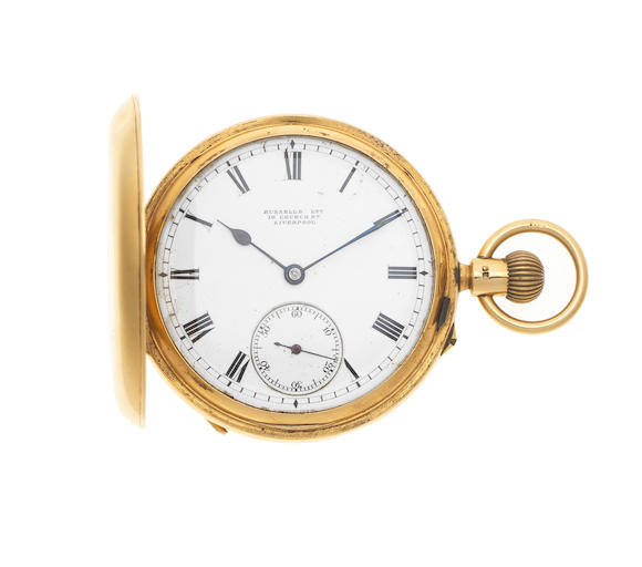 Bonhams Russells Ltd 18 Church St Liverpool An 18k Gold Keyless Wind Full Hunter Pocket