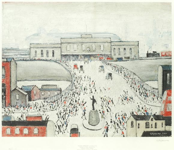 Bonhams : Laurence Stephen Lowry R.A. (British, 1887-1976) Station ...