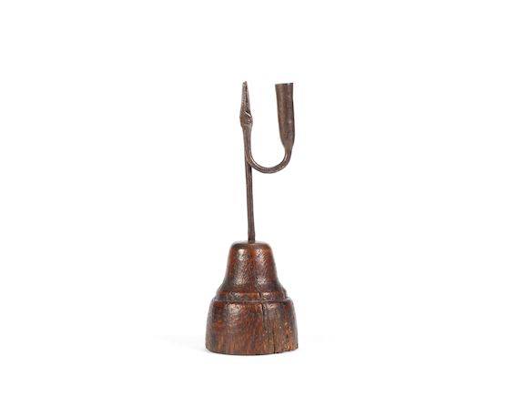 Bonhams : An early 19th century wrought iron and ash table rushnip, Surrey