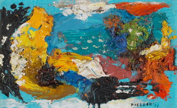 Bonhams : Alexis Preller (South African, 1911-1975) Santorini