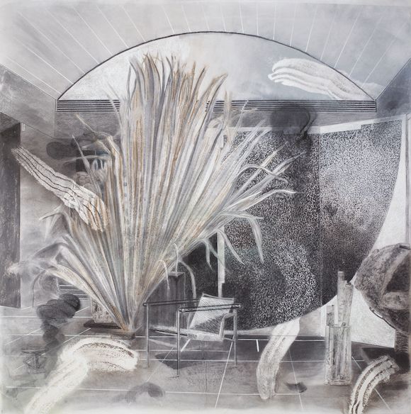 Bonhams : Karel Anthony Nel (South African, born 1955) Folded World