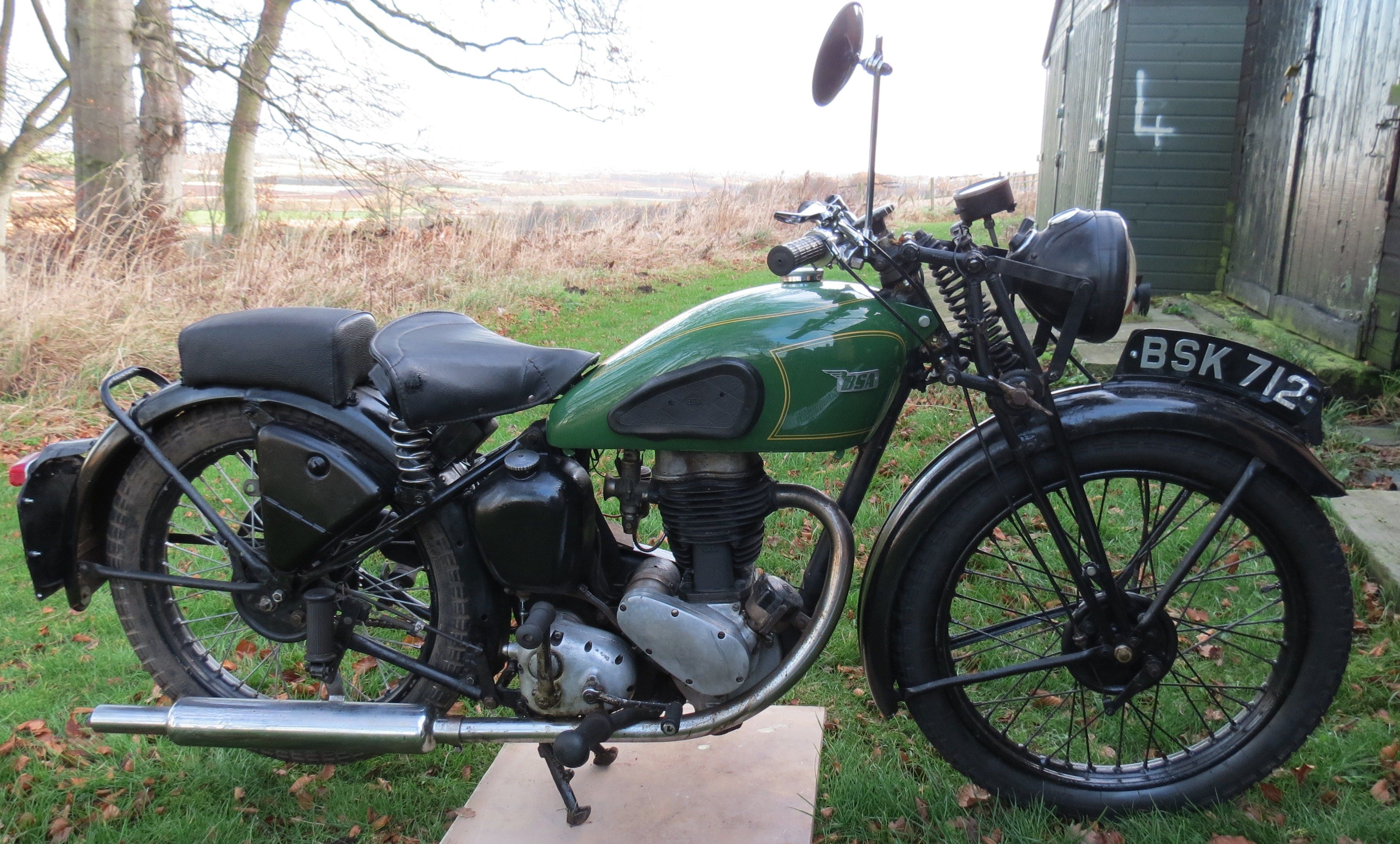 Bonhams Cars : 1939 BSA 249cc C11 Frame no. XC10G 38 Engine no. XC1119ZZ