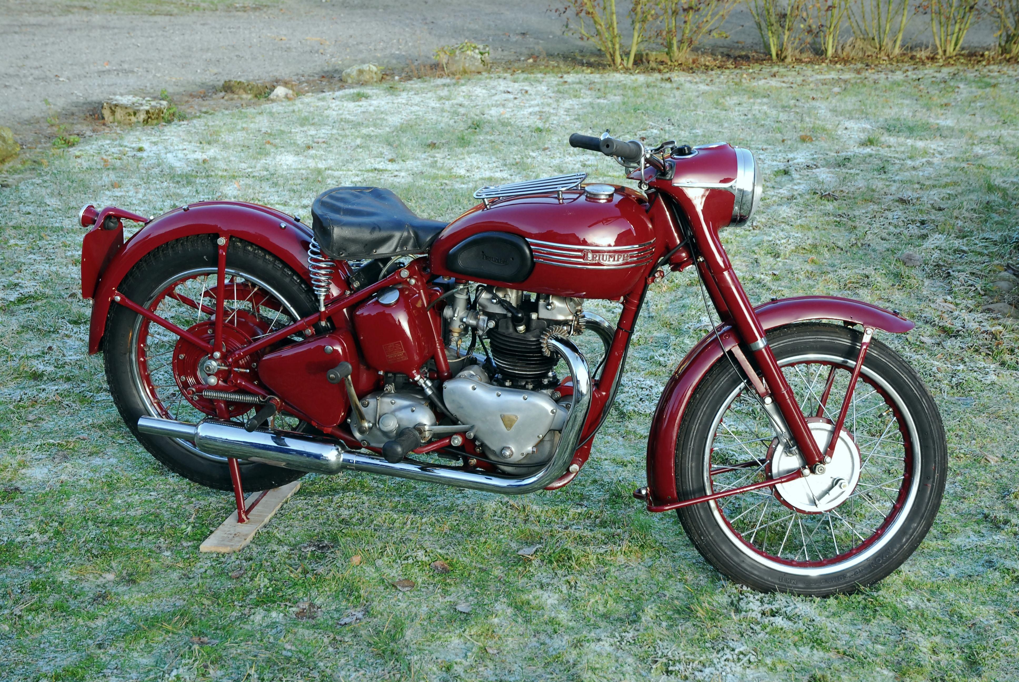 Bonhams Cars : 1950 Triumph 499cc Speed Twin Frame no. 12279N