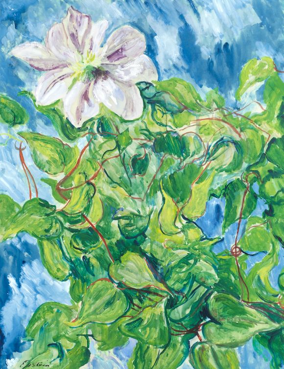 Bonhams : Sir Jacob Epstein (British, 1880-1959) Flower study