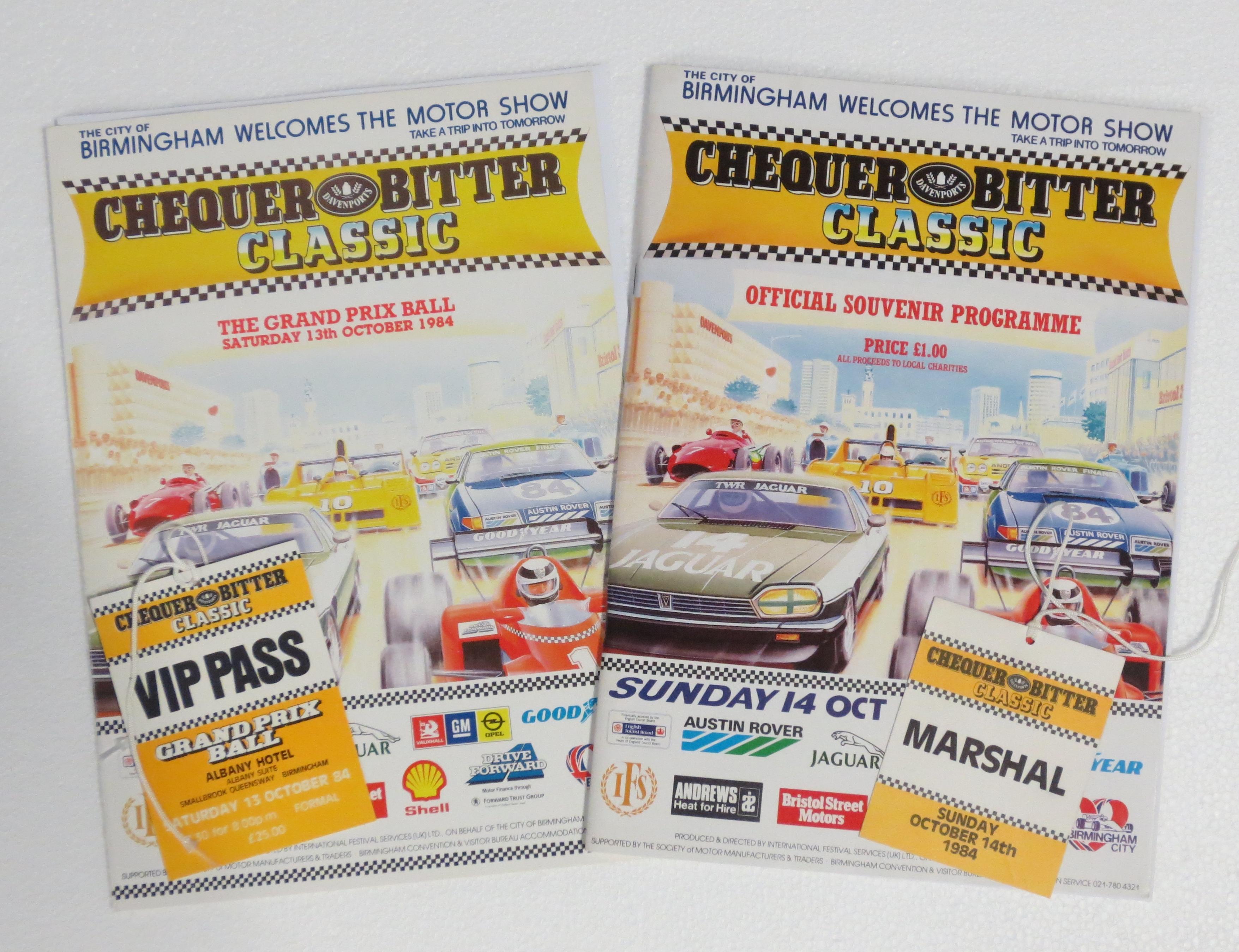 Bonhams Cars : A 1984 'Grand Prix Ball' programme signed by multiple ...