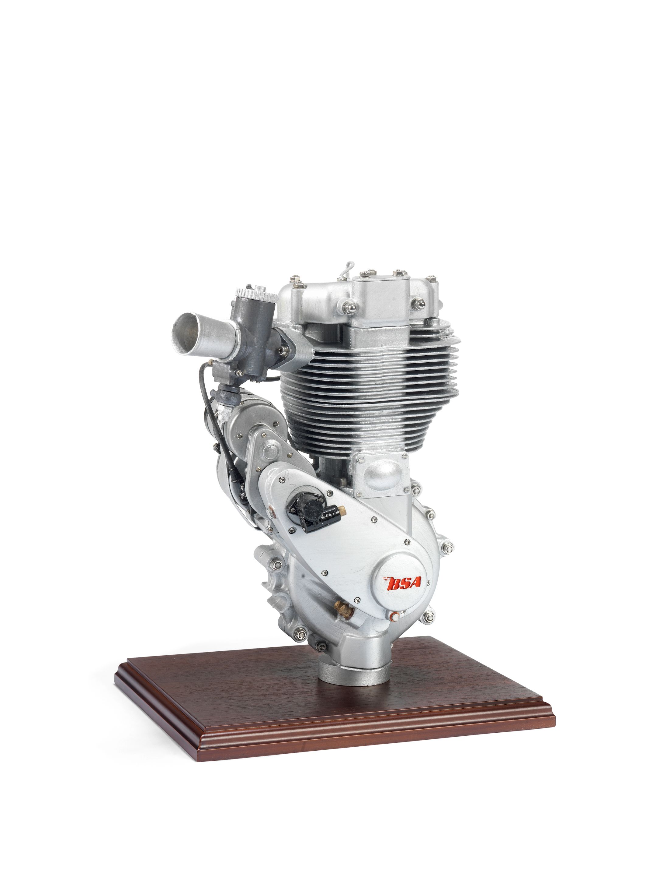 Bonhams Cars : A scratch built scale model of a BSA Gold Star engine by ...