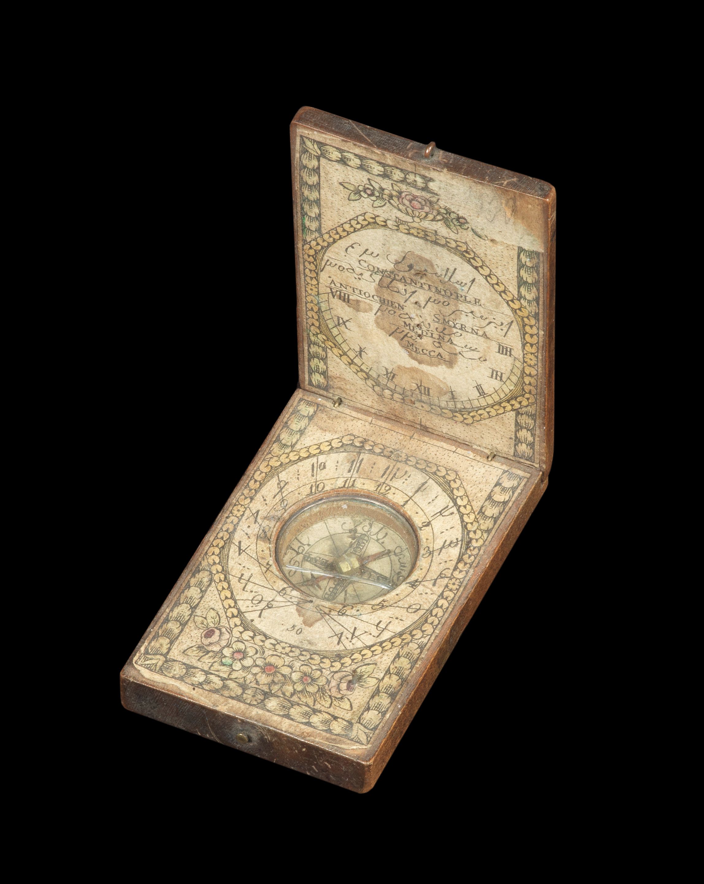 Bonhams : A rare diptych dial for the Ottoman Market Nuremberg, late ...