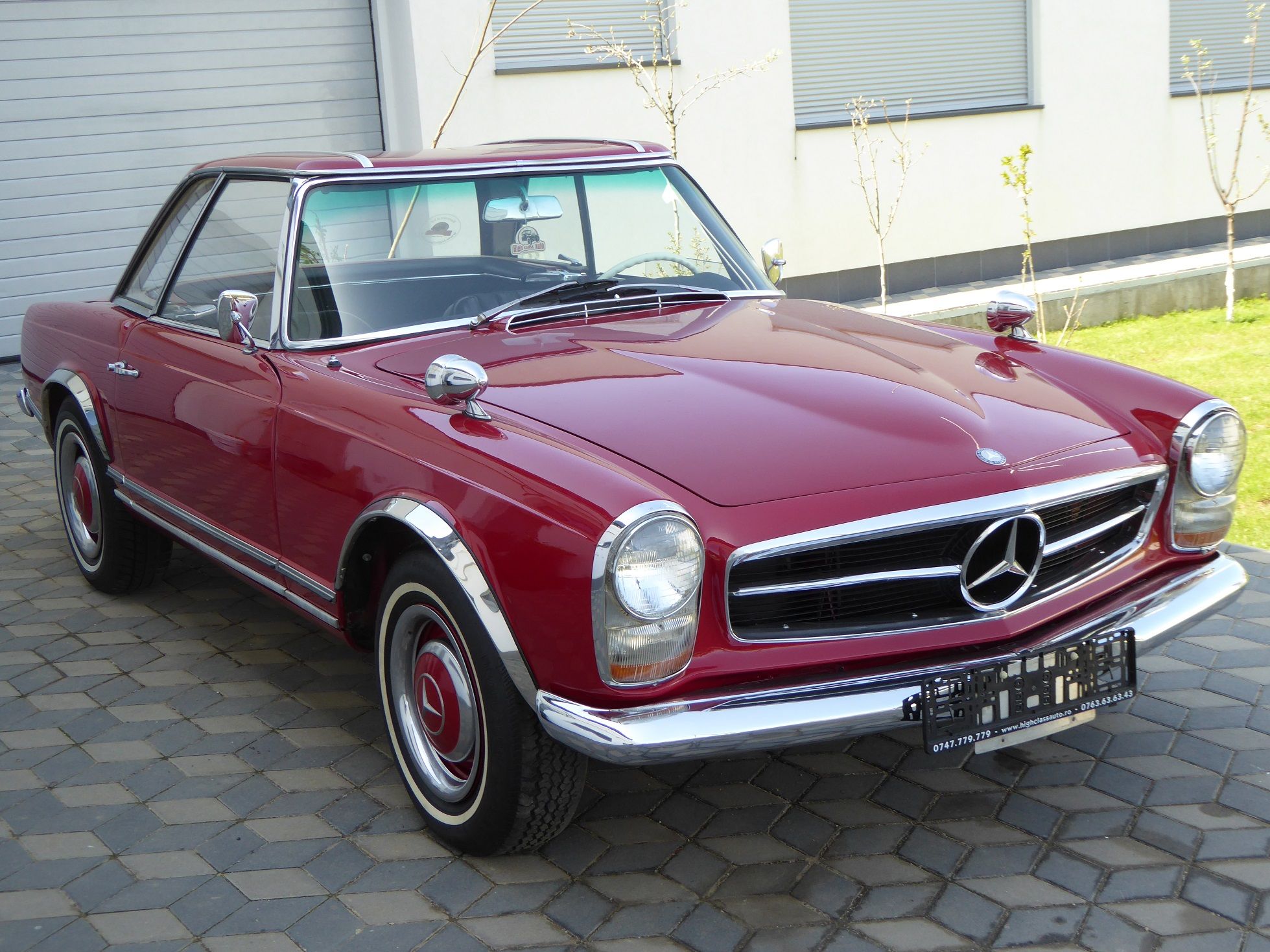 Bonhams : 1967 Mercedes-Benz 230 SL Roadster with Hardtop Chassis no ...