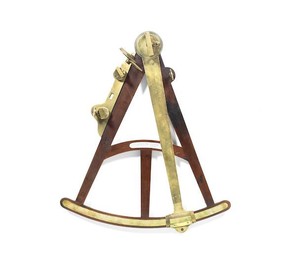 Bonhams : A Nairne & Blunt mahogany Hadley's quadrant or octant, Late ...