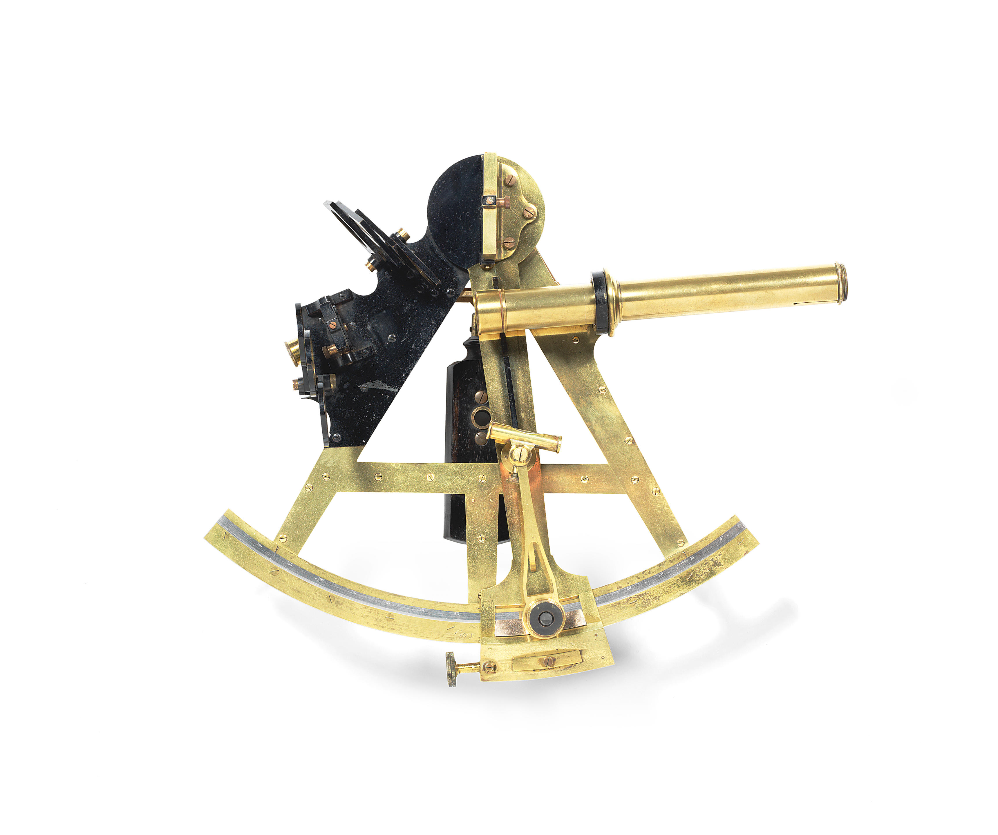 Bonhams A William Cary Sextant Late 19th Century 8 In 20cm Radius