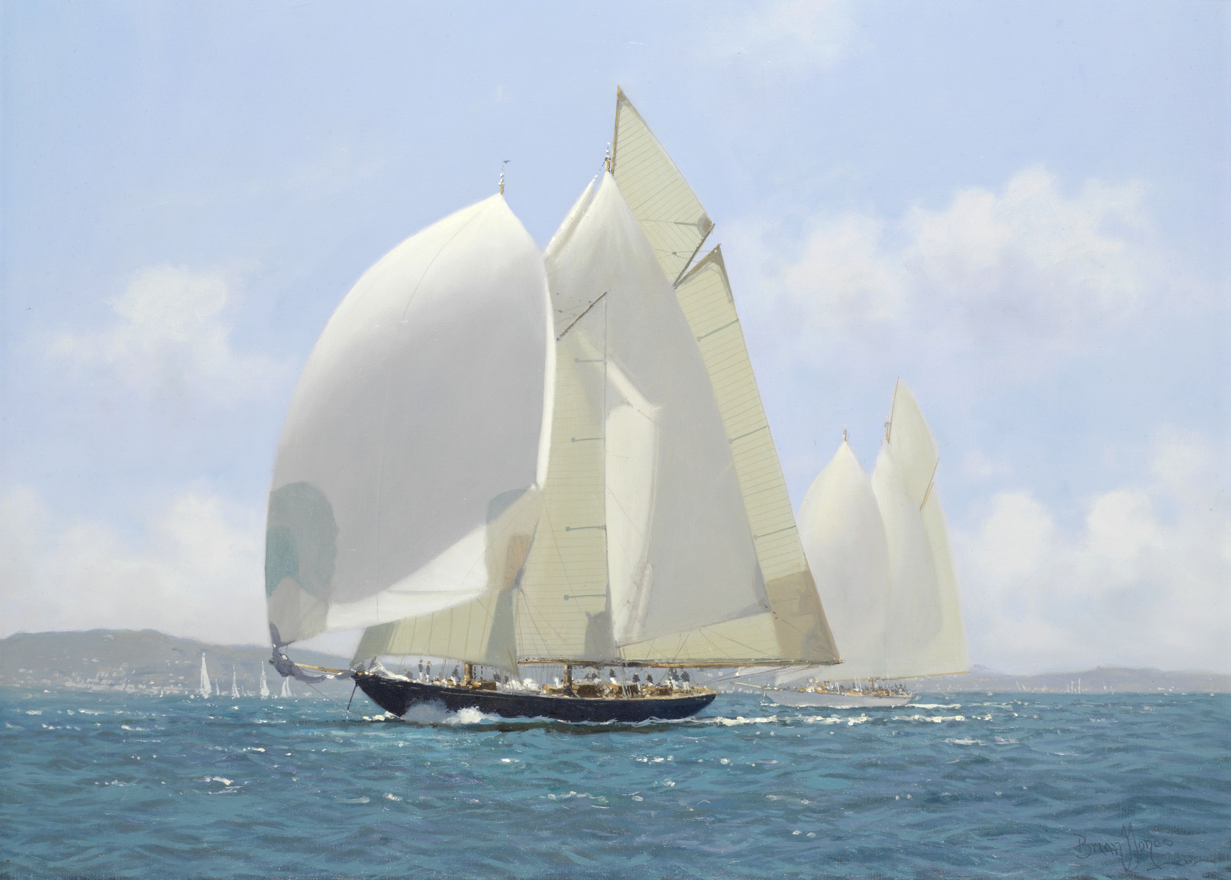 Bonhams : Brian J. Jones (British, born 1945) 'Mariette and Altair ...