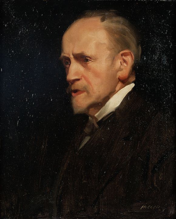 Bonhams : David Jagger R.O.I. (British, 1891-1958) Portrait of Robert ...