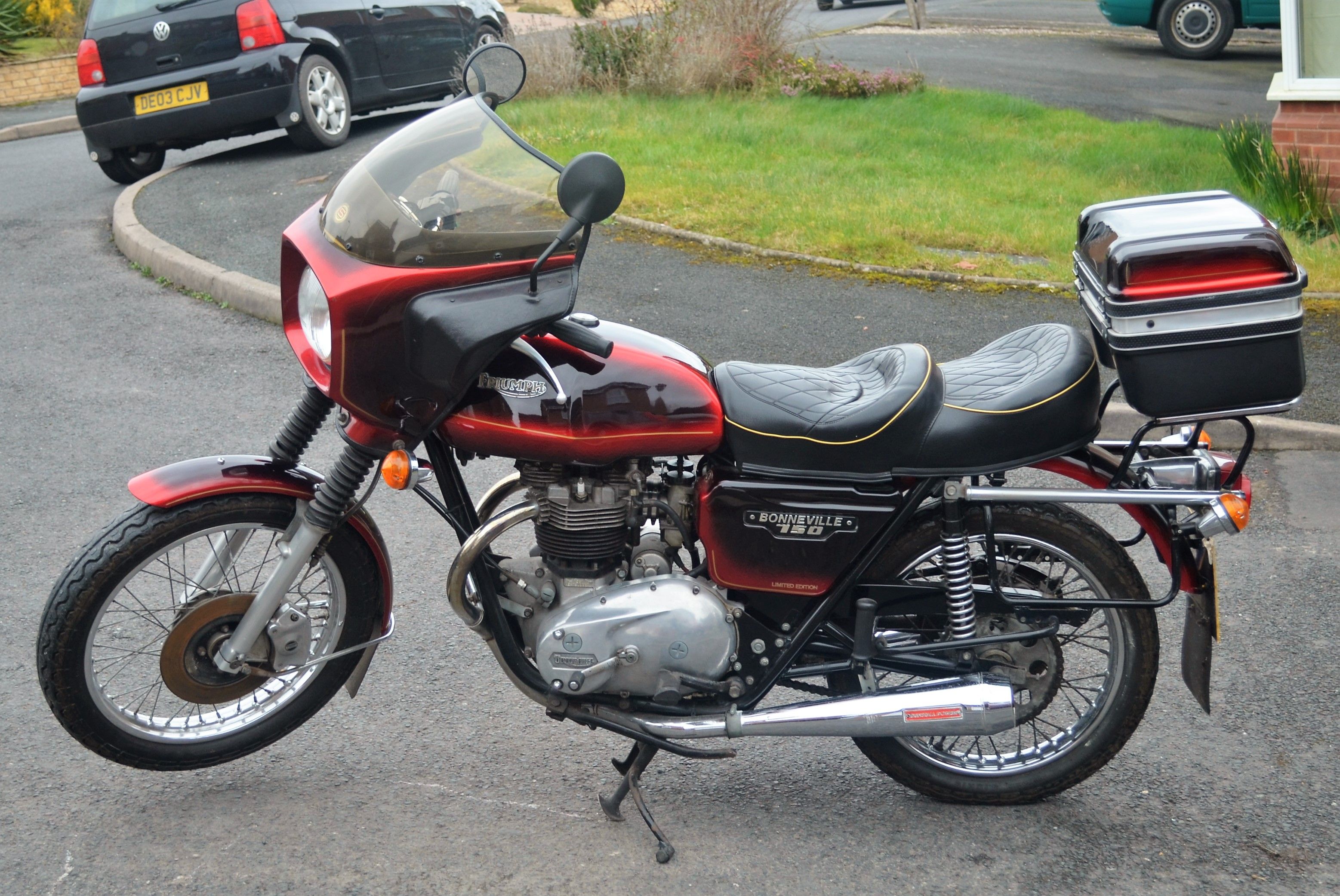 Bonhams Cars : 1980 Triumph 744cc T140 Bonneville Executive Frame no ...