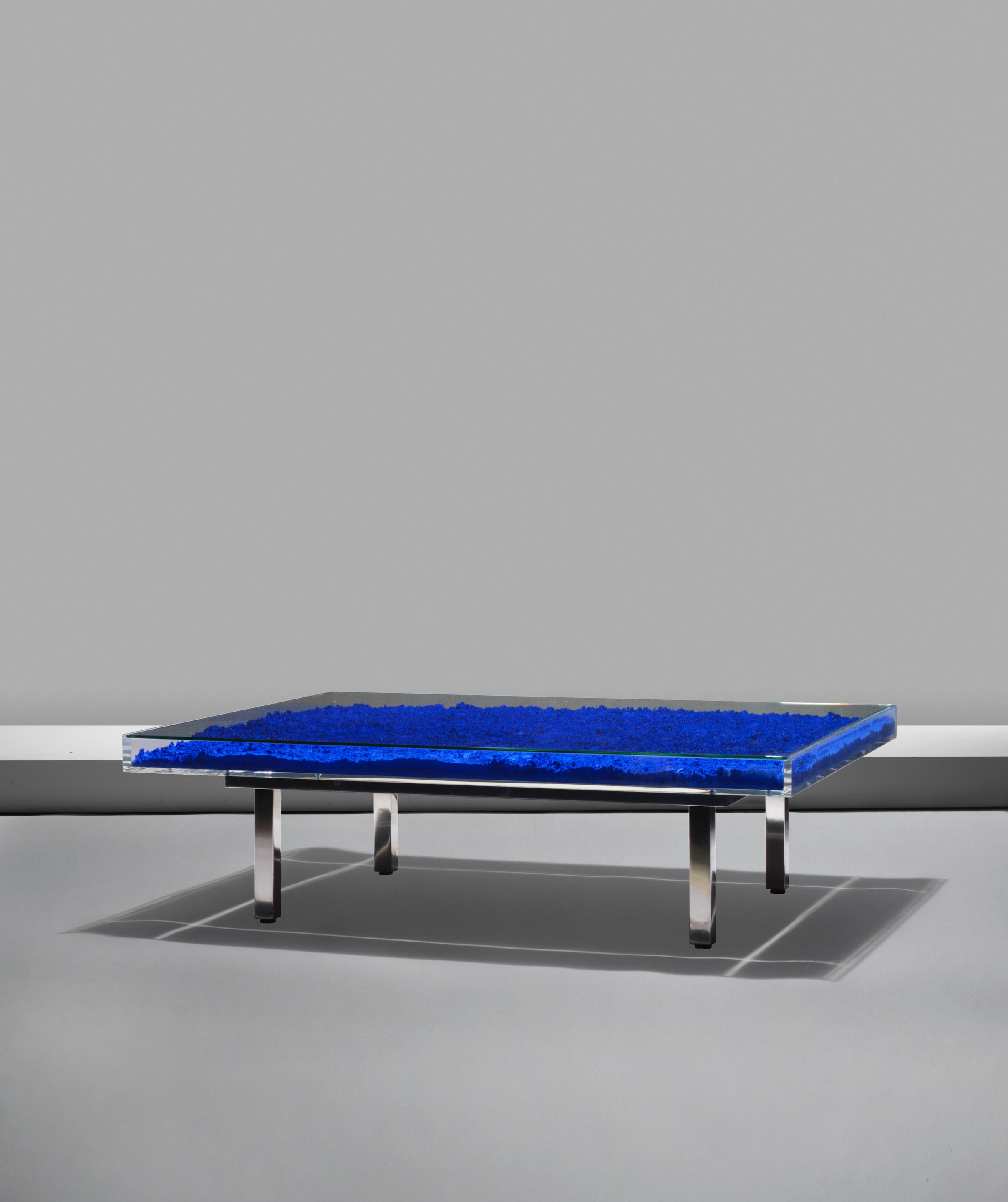 Bonhams : Yves Klein 'Table bleue' designed 1961, this work is part of ...