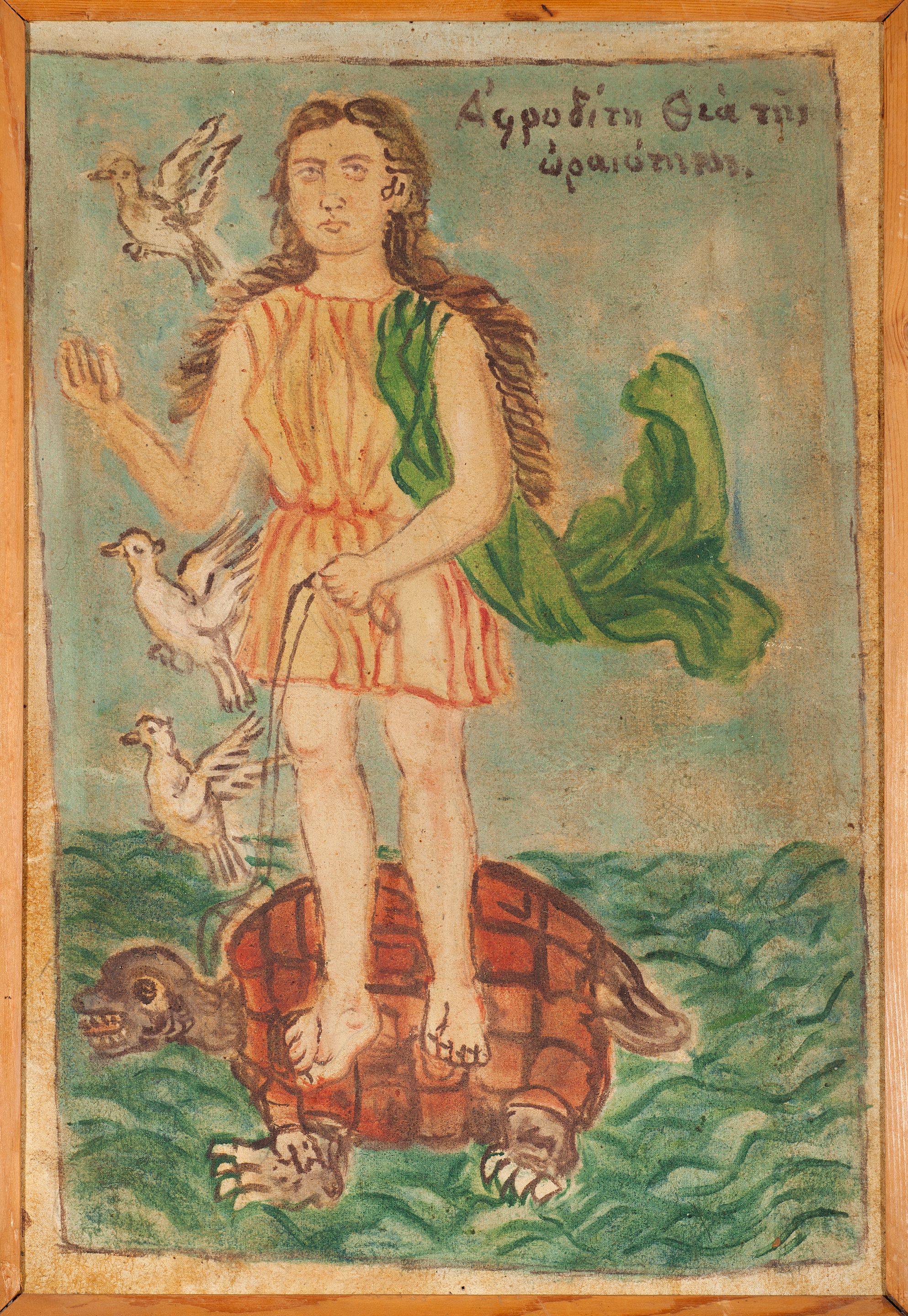 Bonhams : Theofilos Hadjimichael (Greek, 1871-1934) Aphrodite, the ...