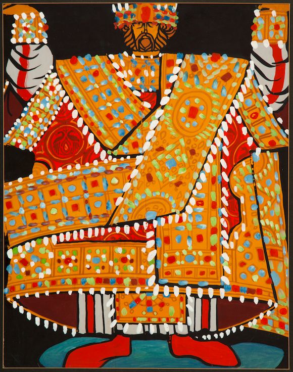 Bonhams : Vassilis Fotopoulos (Greek, 1934-2006) Four costume designs ...