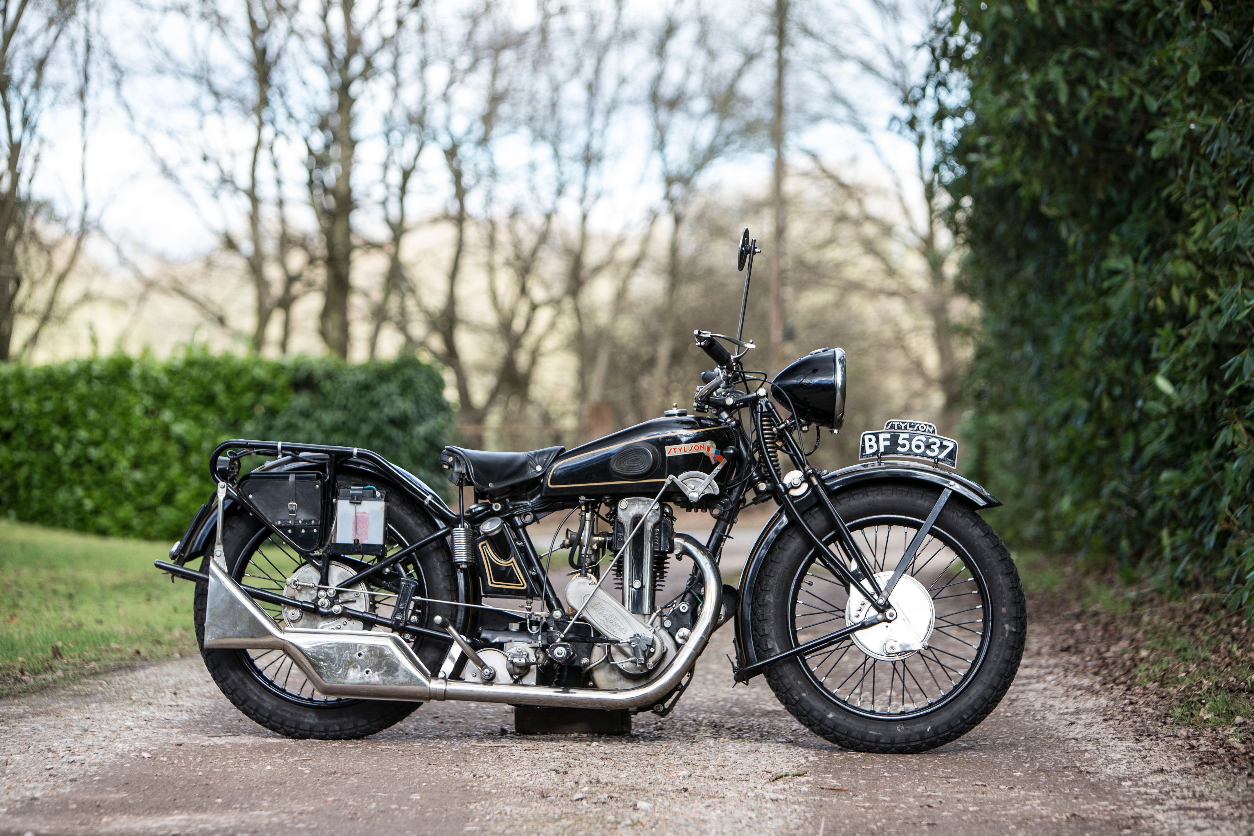 Bonhams Cars : c.1930 Styl'son-Blackburne 350cc Sports Frame no. 224 ...