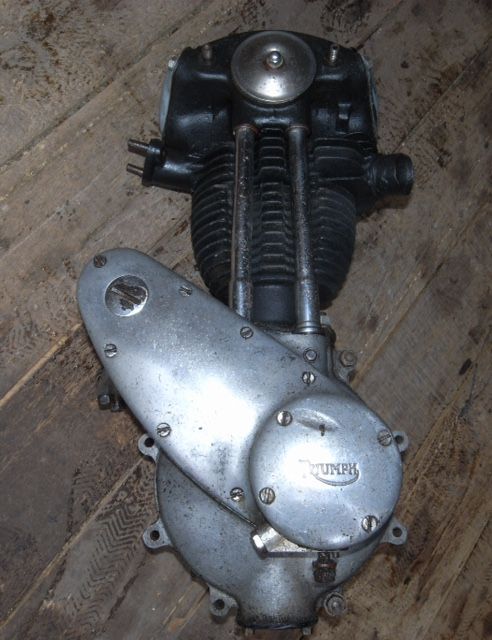 Bonhams Cars : A c.1941 Triumph 3HW 350cc engine,