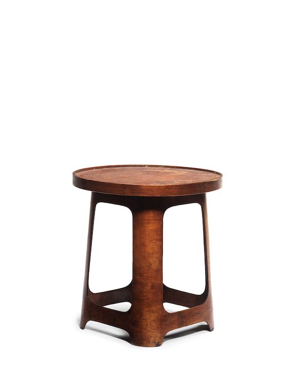 Bonhams : Isokon A stool/table with detachable tray top designed and ...