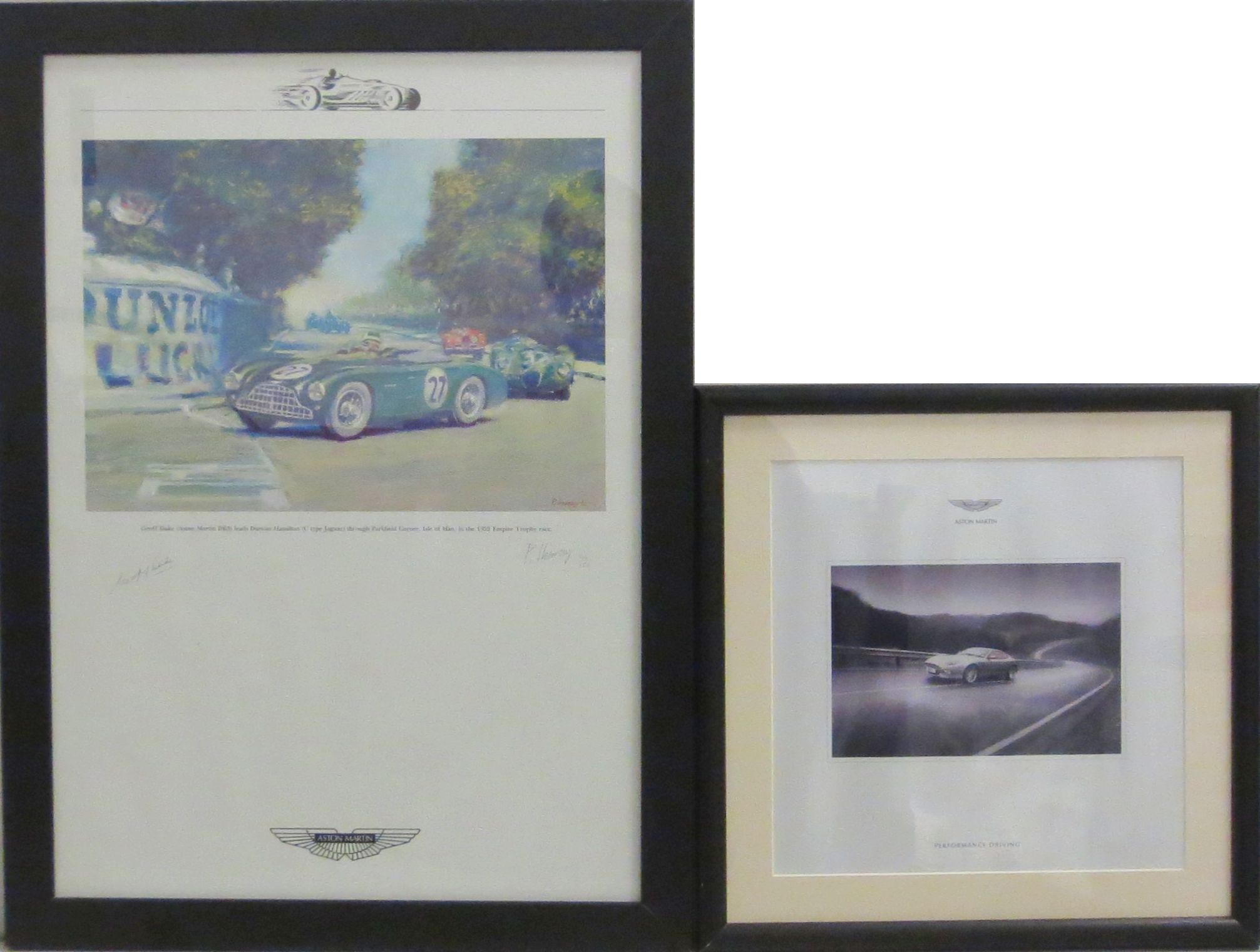 Bonhams Cars : 'Geoff Duke in his DB3 at Isle of Man 1952 Empire Trophy ...