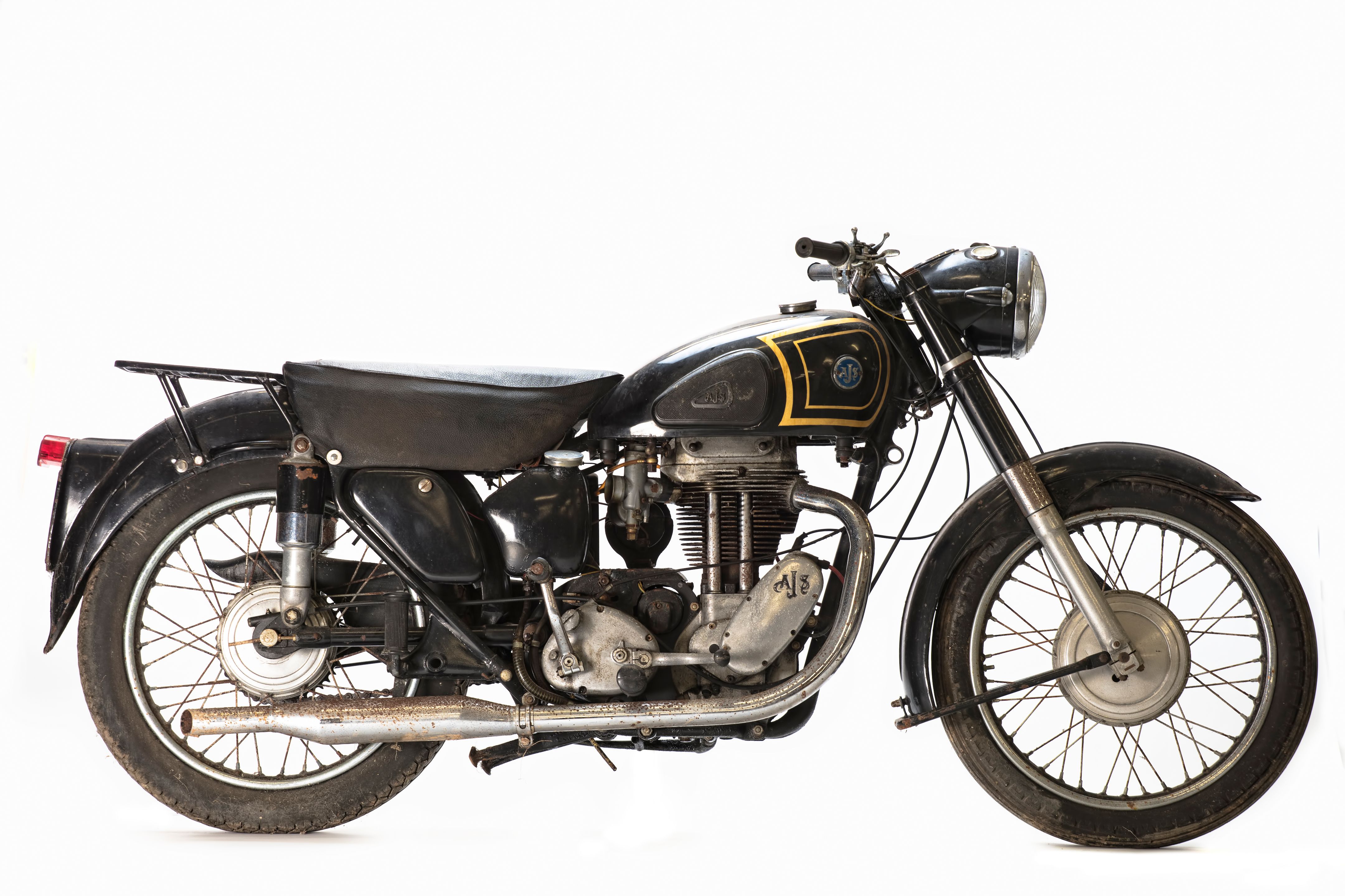 Bonhams Cars : 1949 AJS 497cc Model 18S Project Frame no. 37710 Engine no. 49/18 9822 B