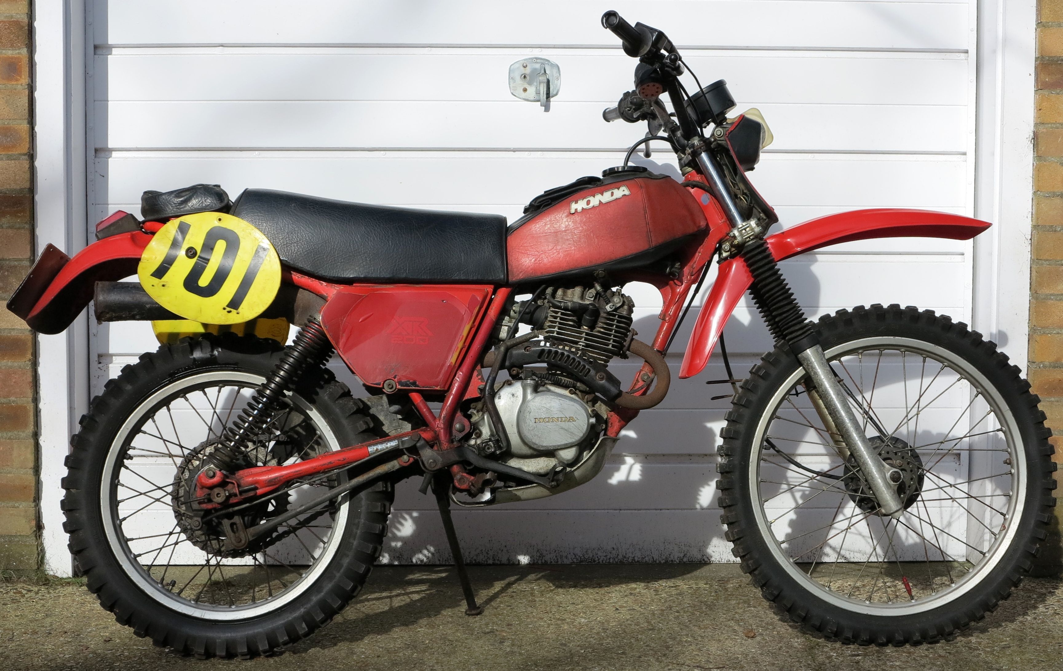 Bonhams Cars : 1980 Honda XR200-A Enduro Frame no. JHMME025102919 ...