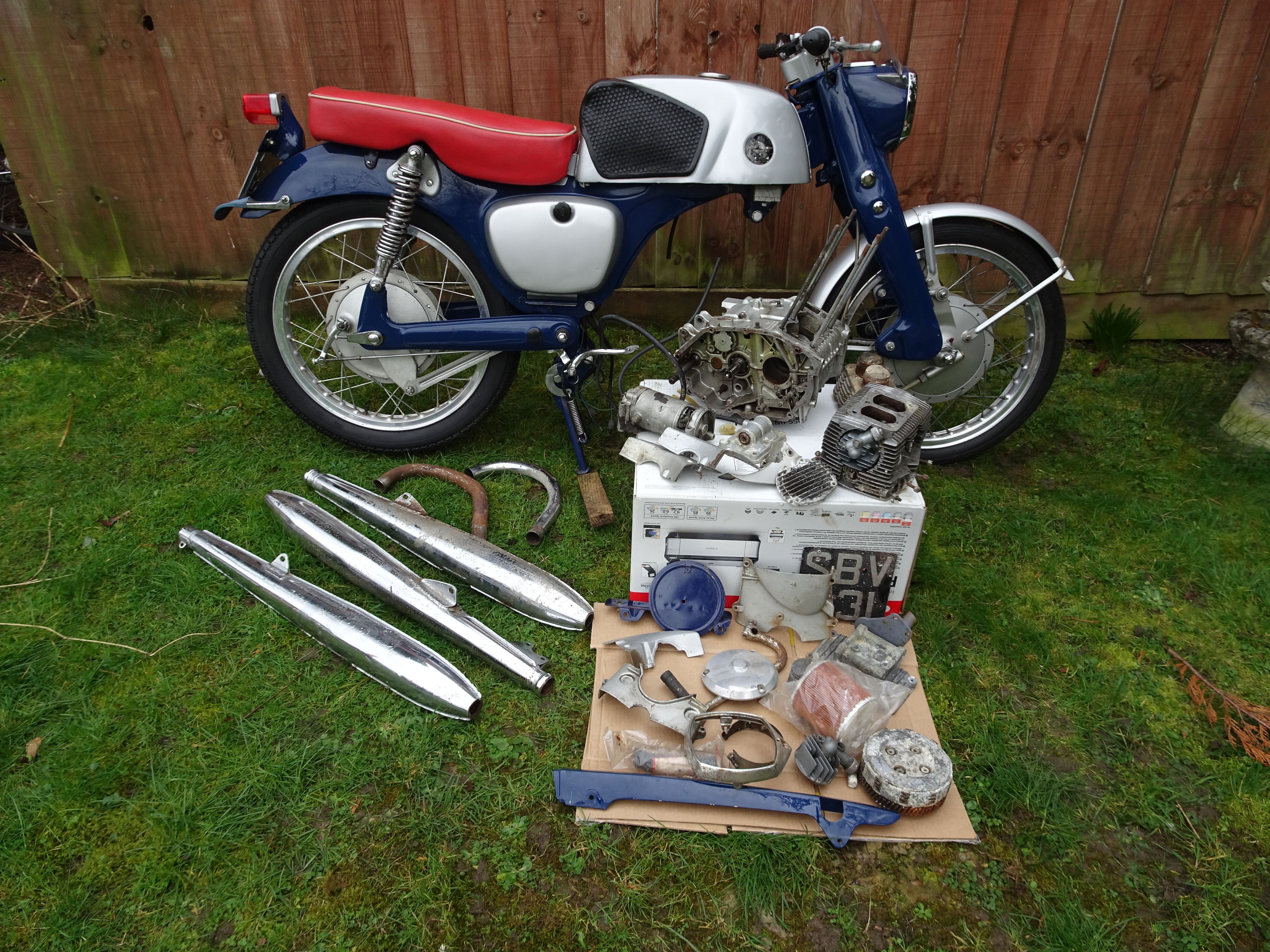 Bonhams Cars : c.1963 Honda 125cc CB92 Project Frame no. 2105105 Engine ...