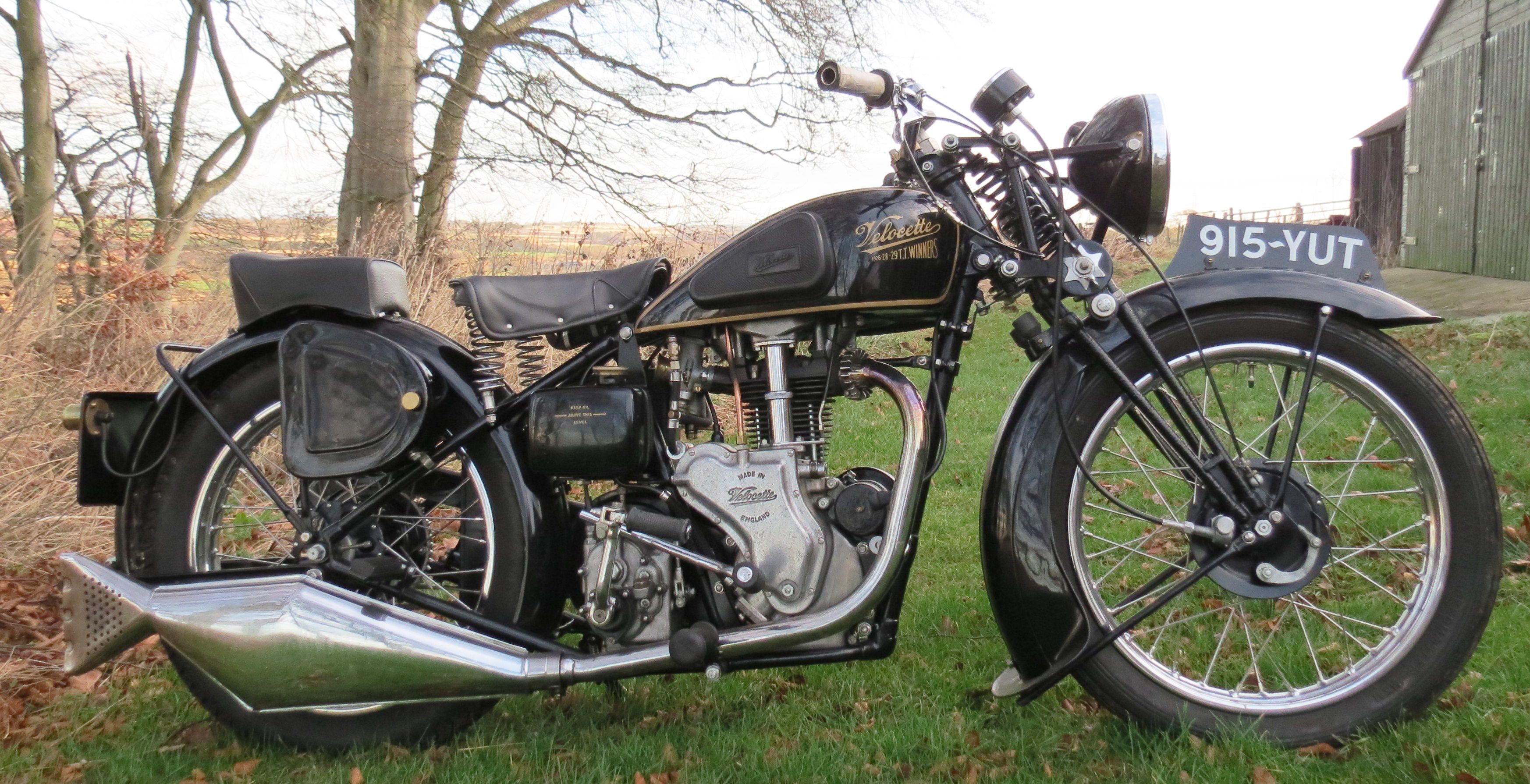Bonhams Cars : 1936 Velocette 349cc MAC Frame no. MD 5609 Engine no ...