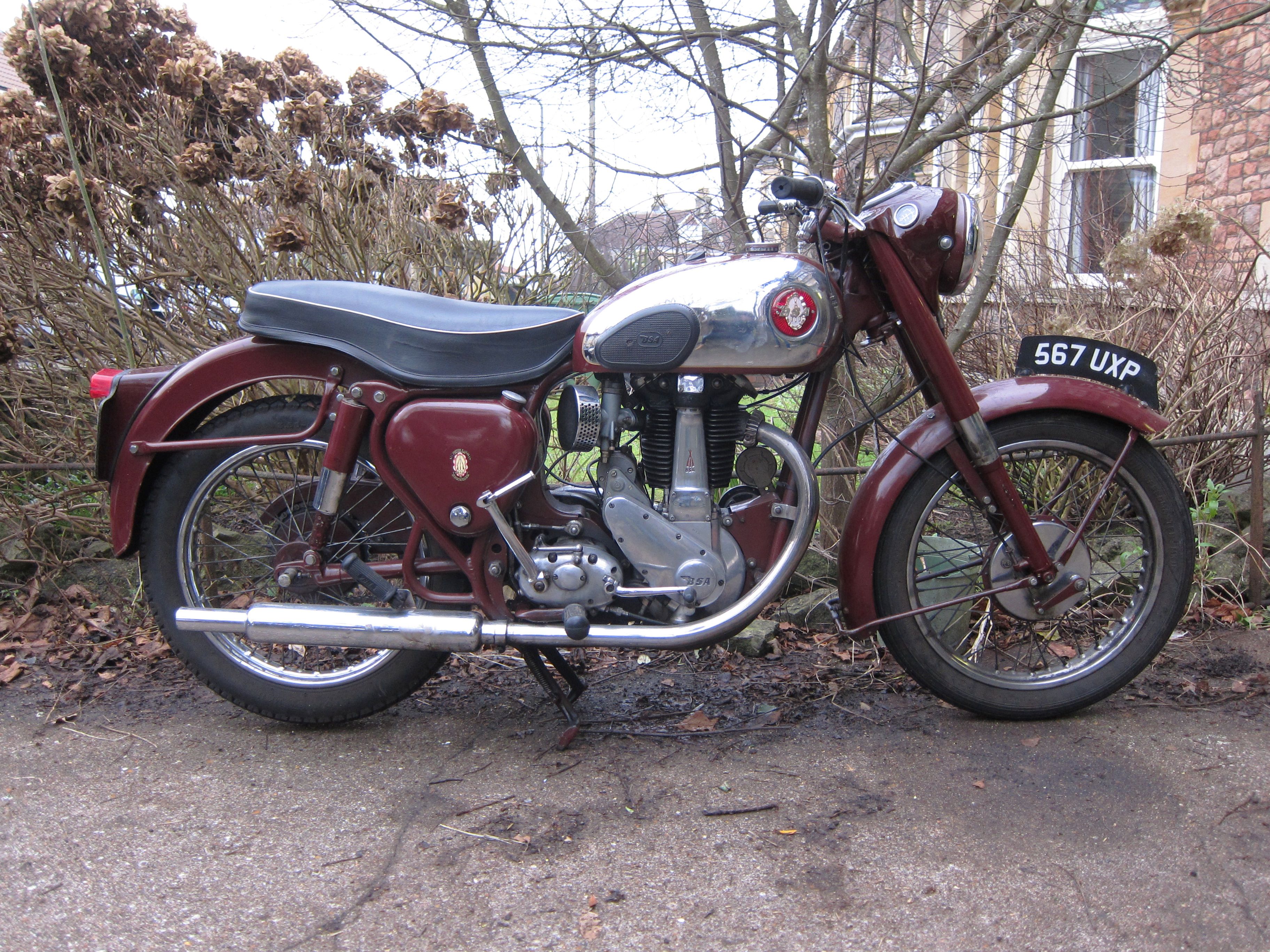 Bonhams Cars : Property of a deceased's estate,1954 BSA 499cc B31/B33 ...