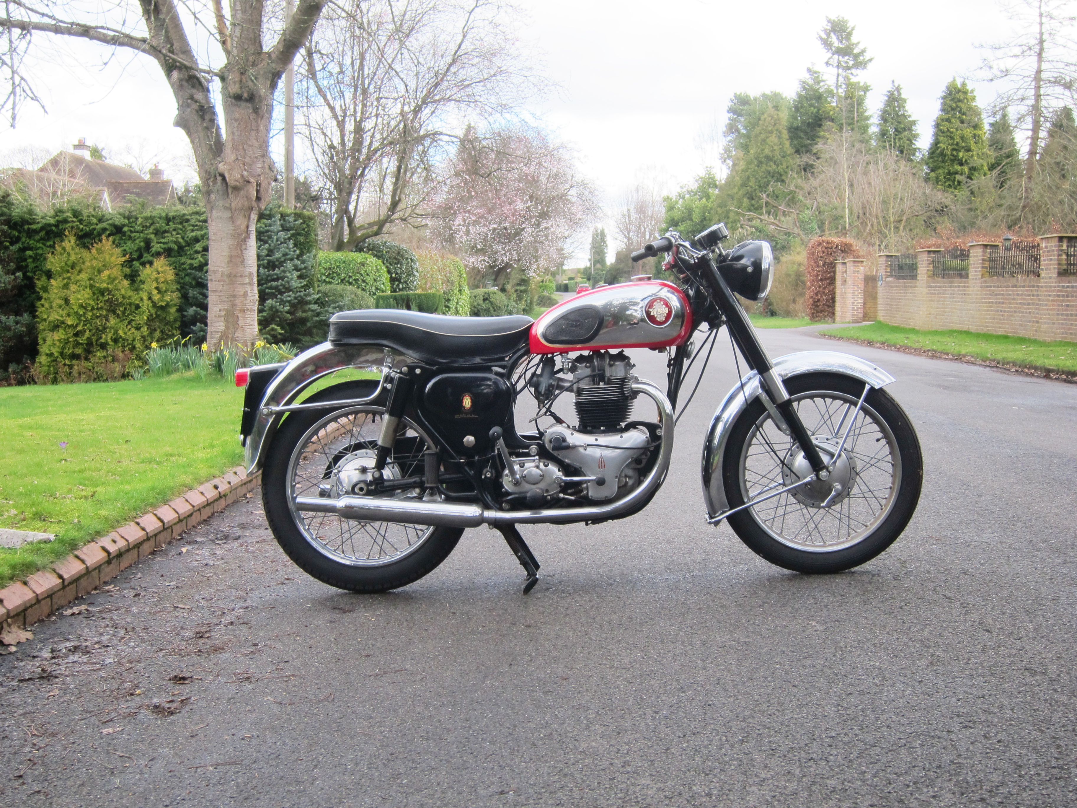 Bonhams Cars : 1957 BSA 650cc 'Road Rocket' (see text) Frame no. EA7 ...