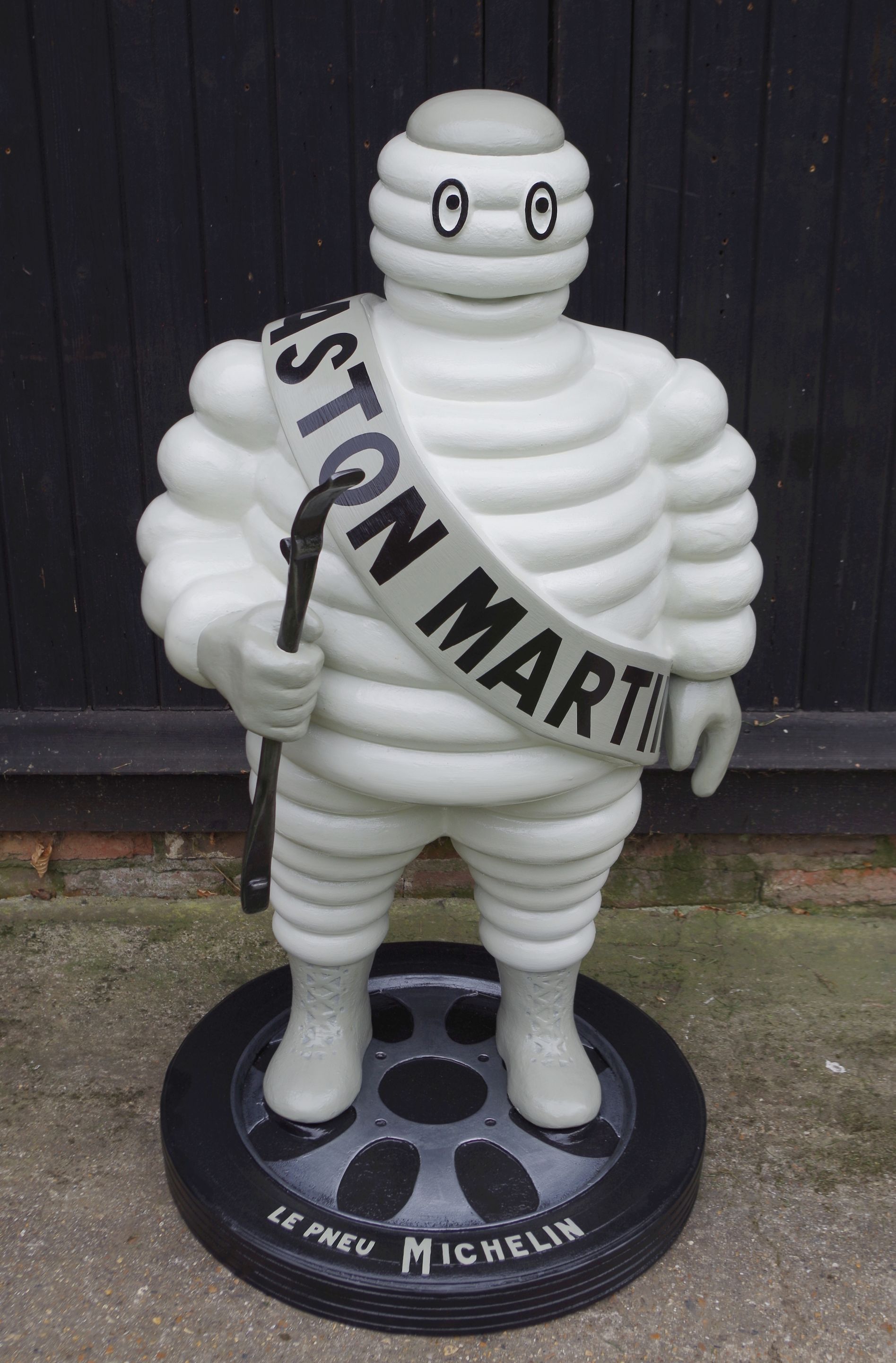 Bonhams Cars : A hand-painted 'Mr Bibendum' standing forecourt figure,