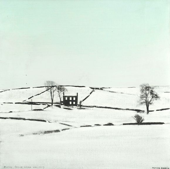 Bonhams : Peter Brook (British, 1927-2009) 'Ruins (Dene Head Valley)'