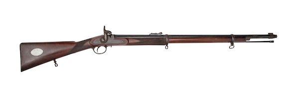 Bonhams : A Fine .577 Percussion Volunteer Match Prize Rifle