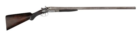 Bonhams : A 10-bore hammer gun by C.G. Bonehill, no. 36076 In a canvas case