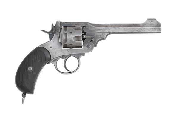 Bonhams : A .455 'Mark V' revolver by Webley, no. 158292