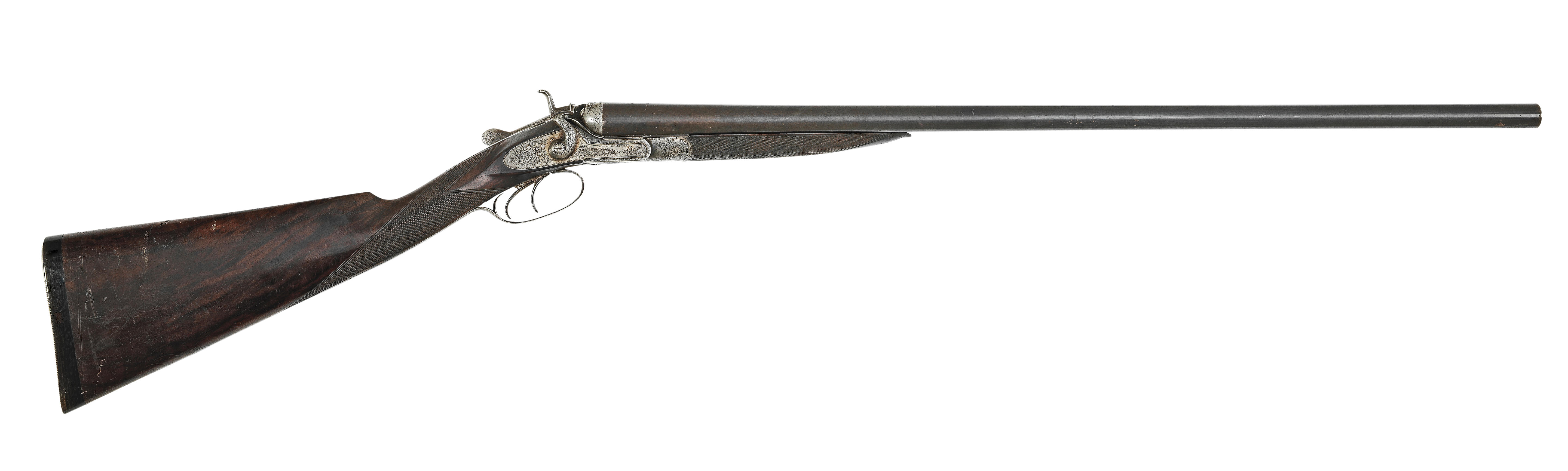 Bonhams : A 12-bore sidelock hammer gun by Charles Ingram