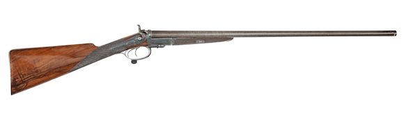 Bonhams : A 14-bore hammer gun by Beckwith, no. 3380