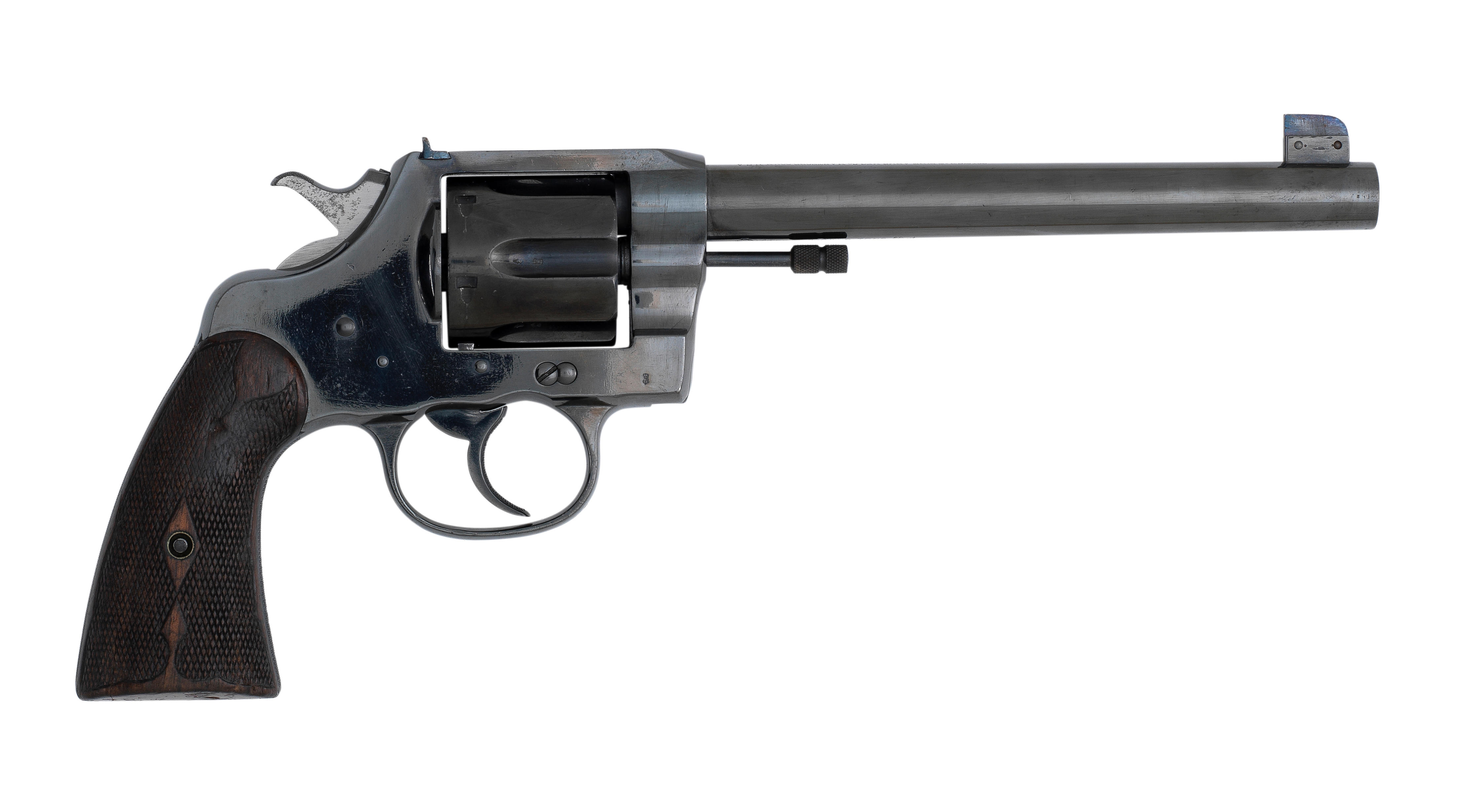 Bonhams : A .455 'New Service' flat-top target revolver by Colt, no. 6144